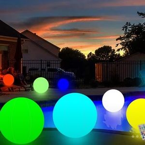 Other | Nwt 1pc Led Remote Control Floating Inflatable Ball Pool Toys ...